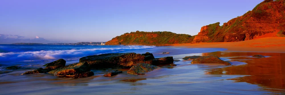 Turrimetta Beach Landscape Photography, Panoramic Images Northern Beaches