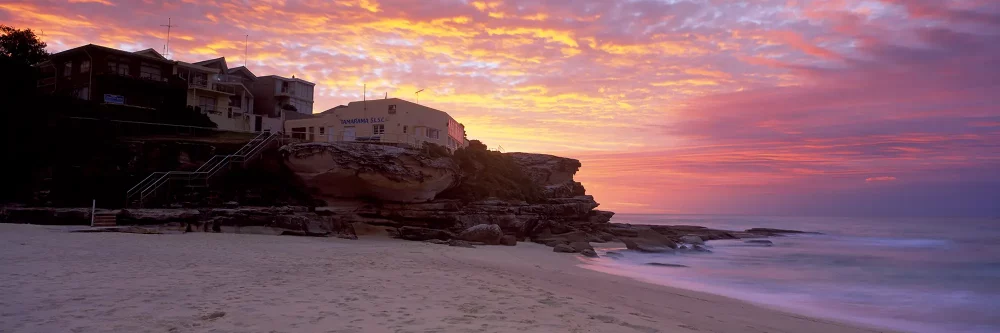 Sunrise Photos Tamarama Beach Panoramic Landscape Images Eastern ...