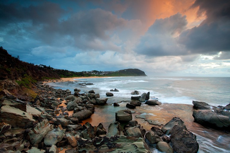 Rising Dawn Forresters Beach Photo Central Coast NSW