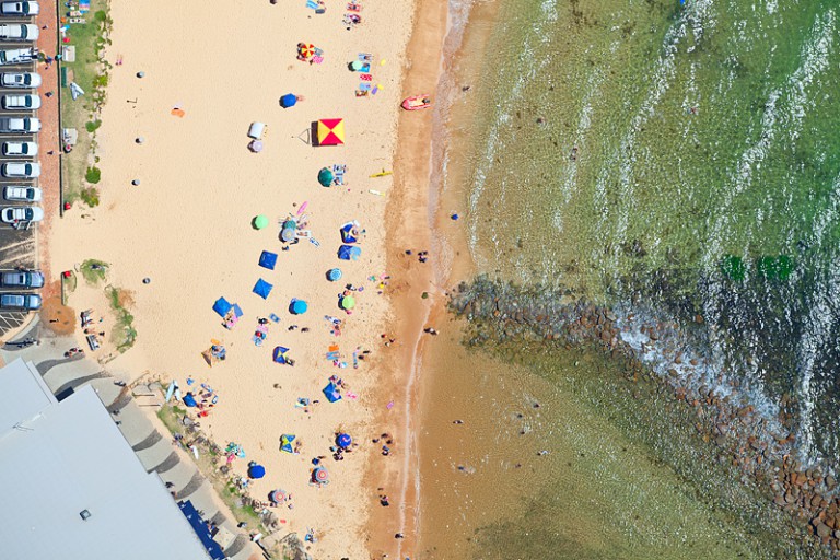 Avoca Beach SLSC Aerial Photos, Landscape Aerial Images Central Coast, NSW