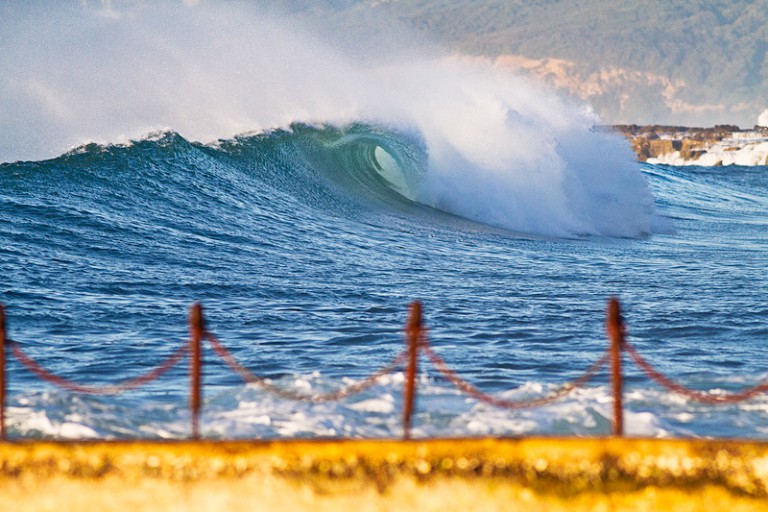 Landscape Surf Photography of Newcastle Beach
