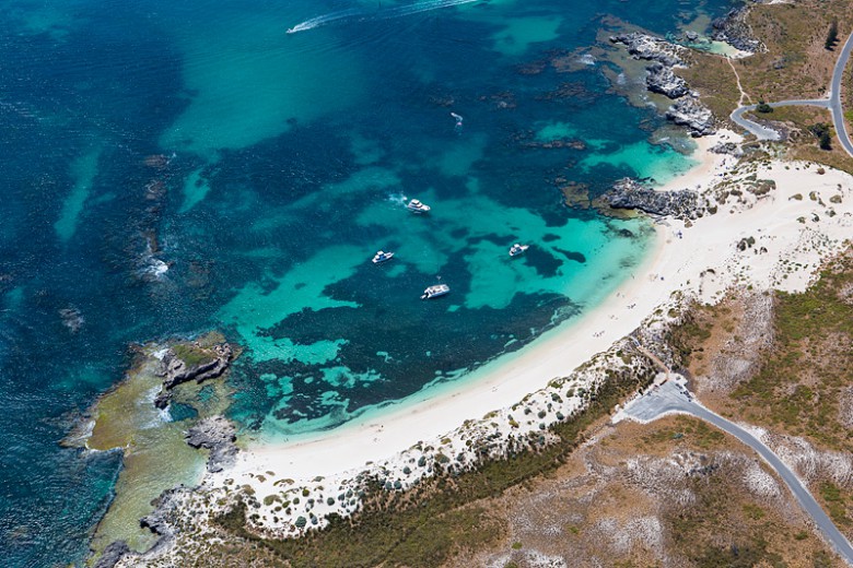 Parakeet Bay Photos Rottnest Daytime Summer Aerial