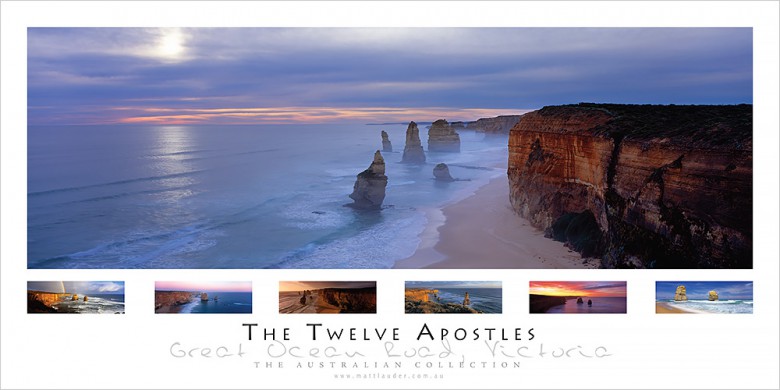 Twelve Apostles Australian Wall Poster Prints Great Ocean Road