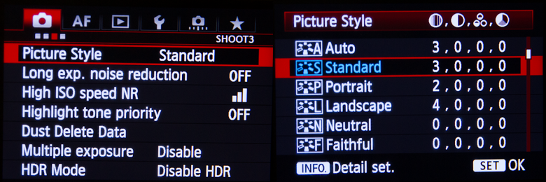 Correct Camera Menu Settings for your Digital Photography Beginner RAW
